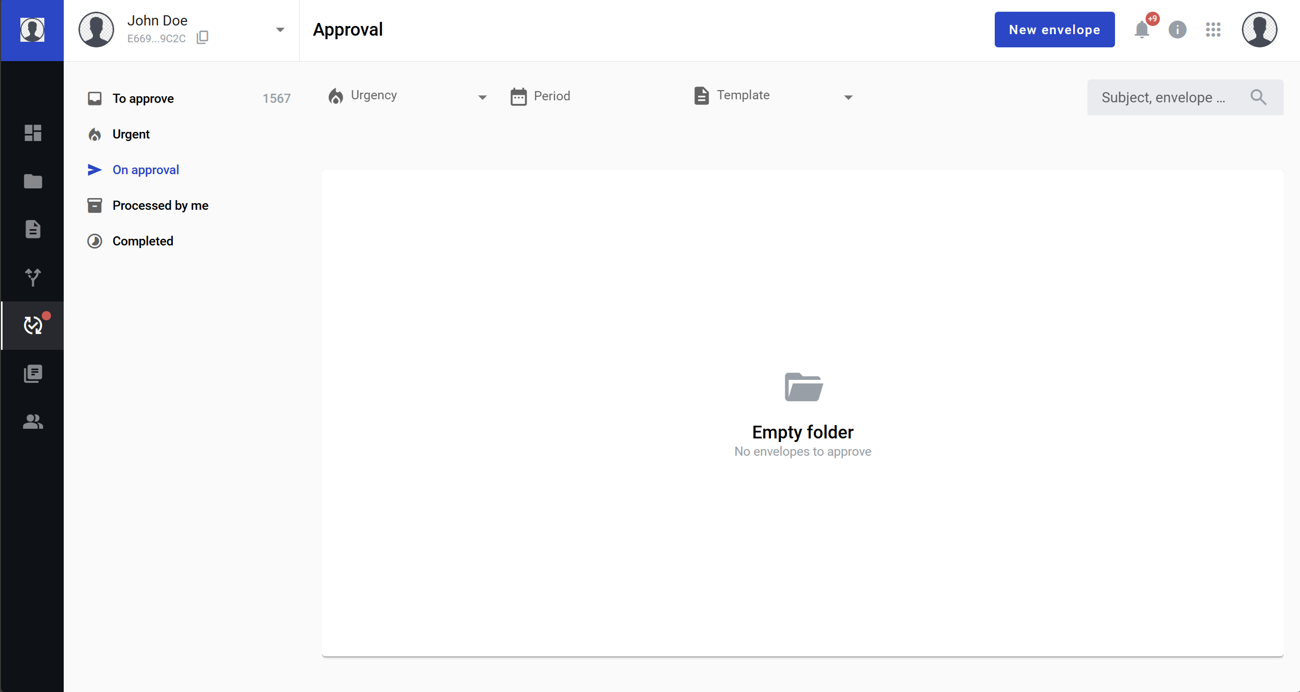 Approval page — WhiteDoc documentation